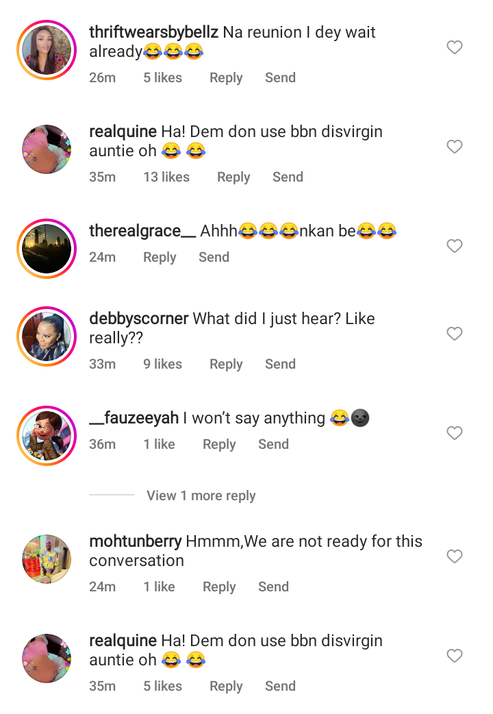 "Dem don use BBN disvirgin her", Reactions as Daniella gives hint on ...